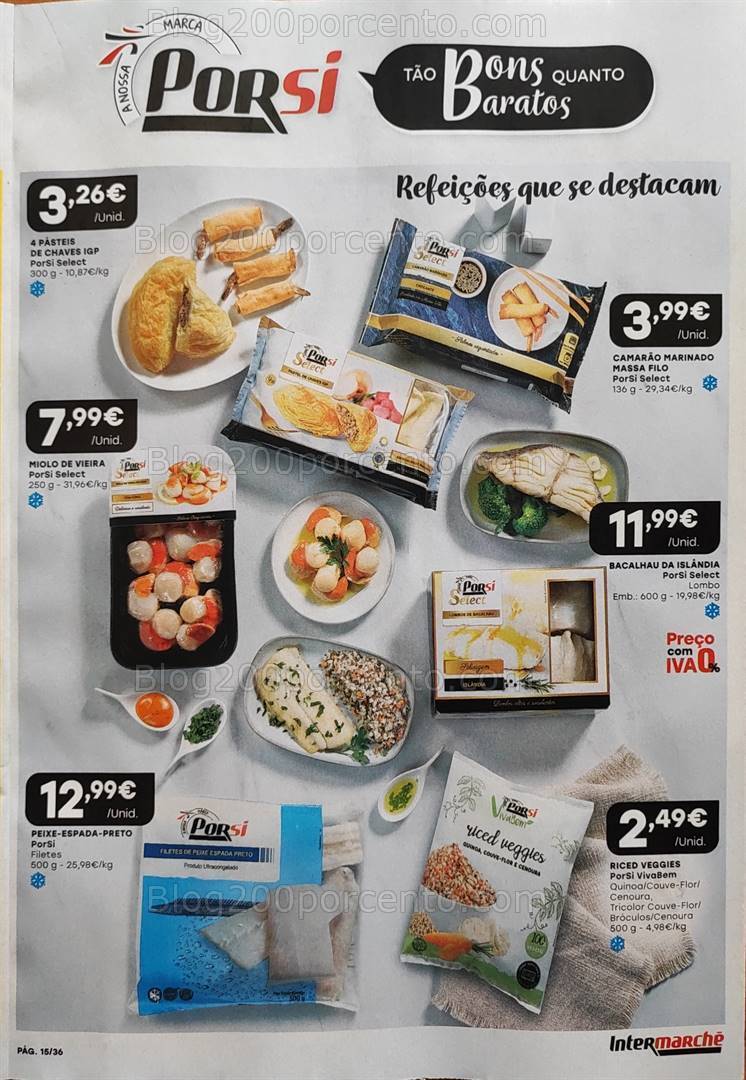 Antevisão Folheto INTERMARCHÉ Especial Porsi Promoções de 26 outubro a ...