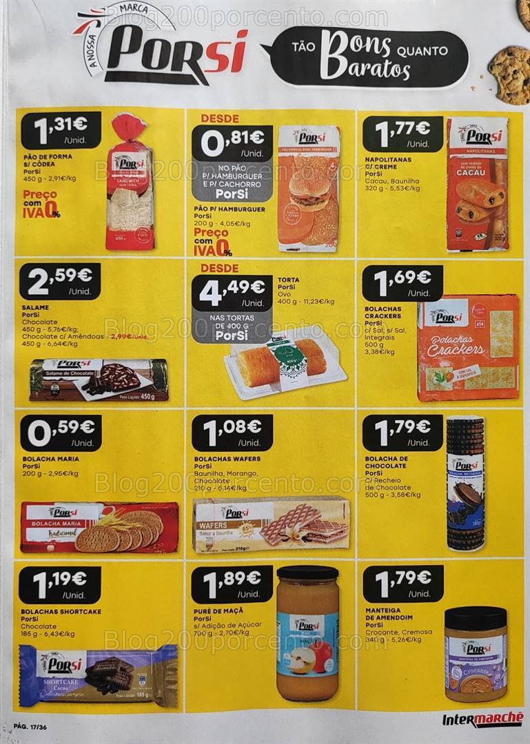 Antevisão Folheto INTERMARCHÉ Especial Porsi Promoções de 26 outubro a ...