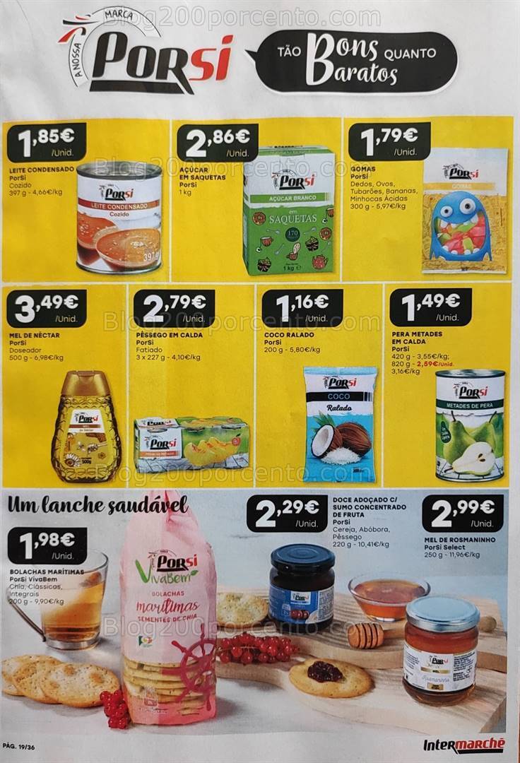 Antevisão Folheto INTERMARCHÉ Especial Porsi Promoções de 26 outubro a ...