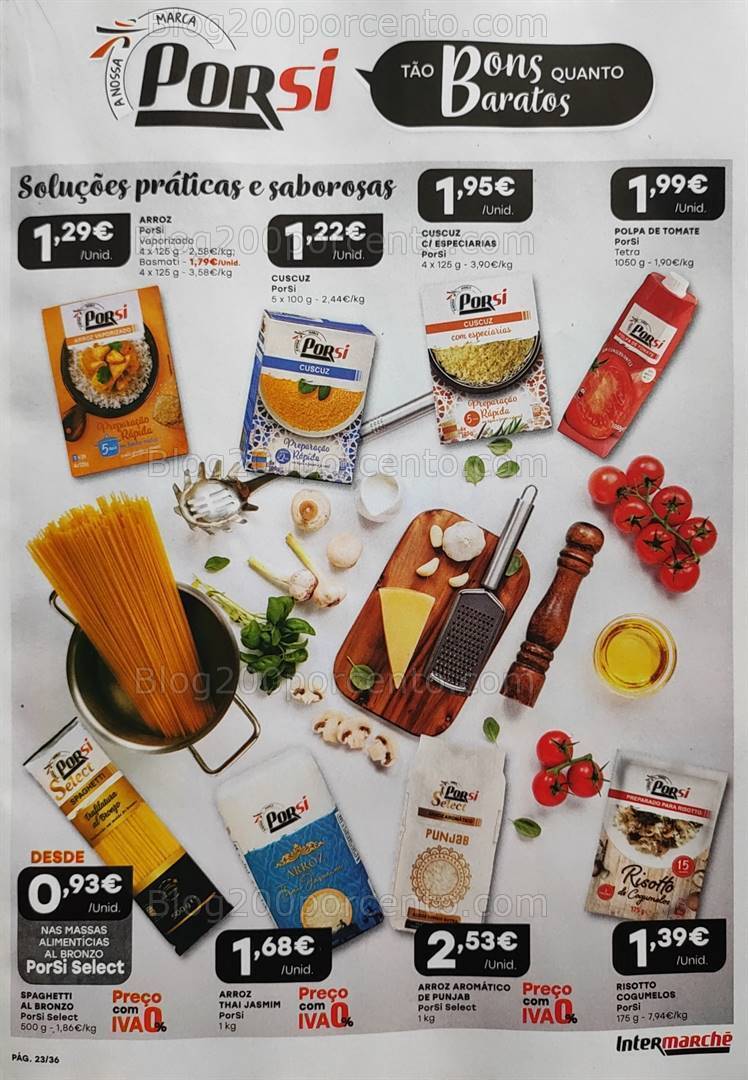 Antevisão Folheto INTERMARCHÉ Especial Porsi Promoções de 26 outubro a ...
