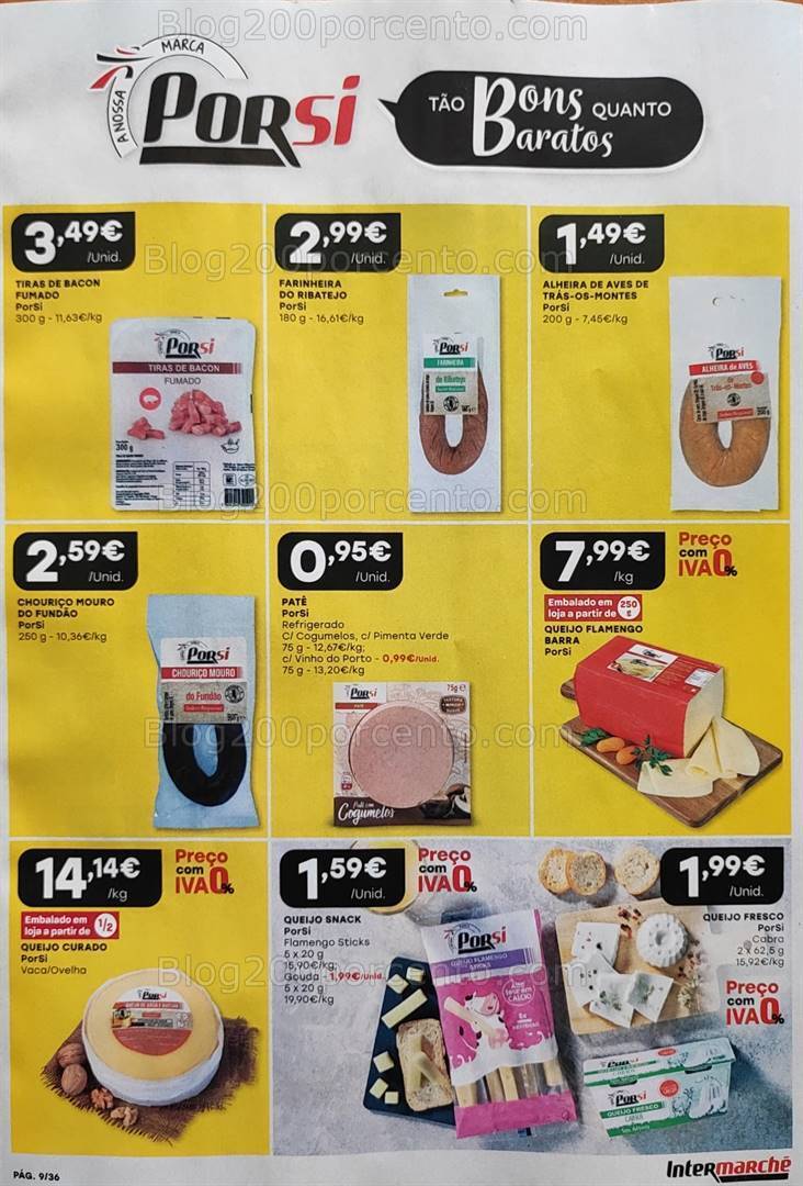 Antevisão Folheto INTERMARCHÉ Especial Porsi Promoções de 26 outubro a ...