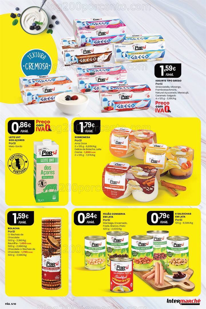 Antevisão Folheto INTERMARCHÉ Especial Porsi Promoções de 7 a 13 ...