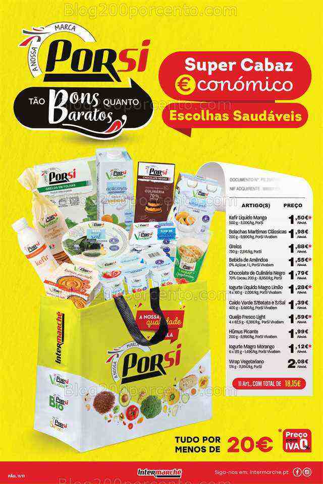 Antevisão Folheto INTERMARCHÉ PorSi Promoções de 22 a 28 julho - Blog ...