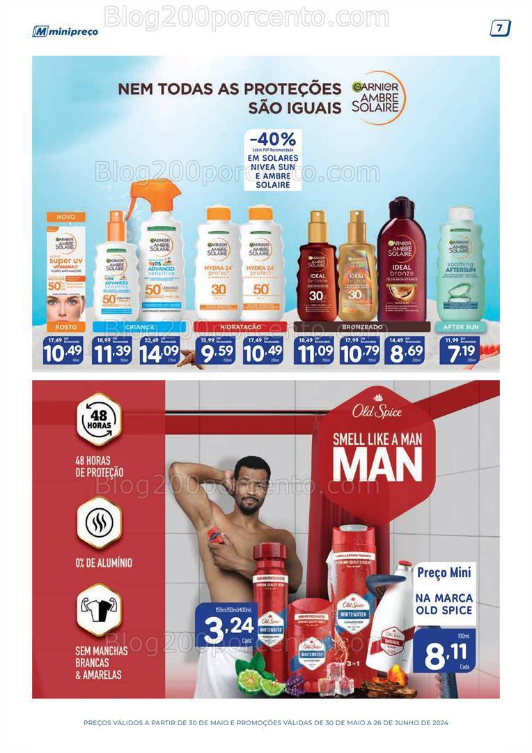 Antevisão Folheto MINIPREÇO Grandes Marcas Verão Promoções até 26 junho ...