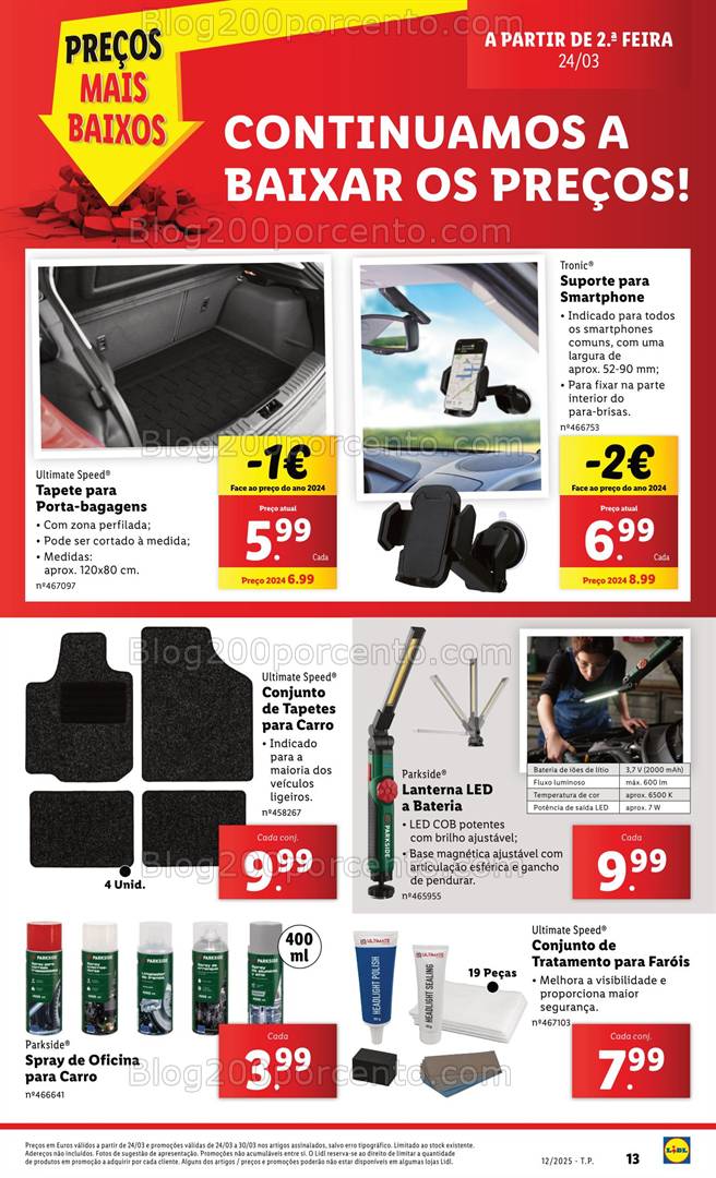 Antevisão Folheto LIDL Especial Auto Promoções de 24 a 30 março - Blog ...