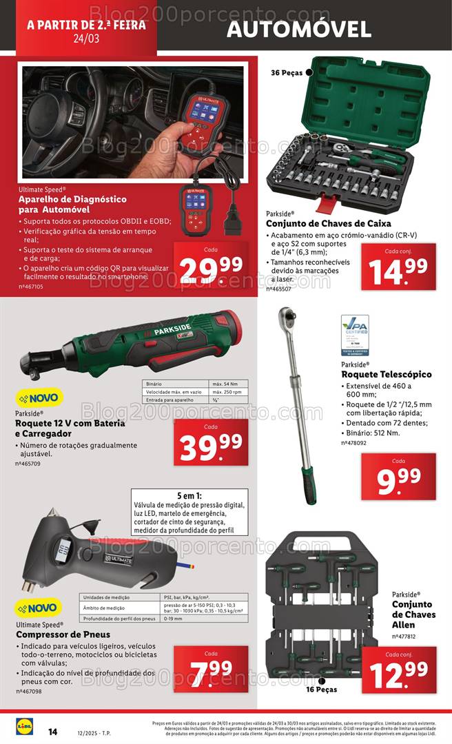 Antevisão Folheto LIDL Especial Auto Promoções de 24 a 30 março - Blog ...
