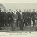 Rei D.Manuel II e Rei D.Alfonso XIII com as suas comitivas em Vila ...